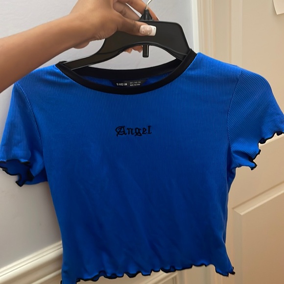 SHEIN | Tops | Blue Angel Top | Poshmark